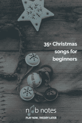 Christmas song collection - music notes for newbies